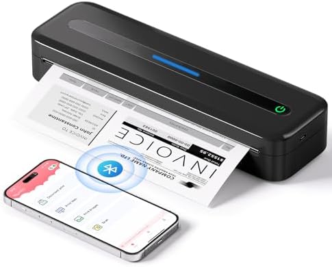 COLORWING Thermal Portable Printer - Bluetooth Inkless Printer, M832 ...