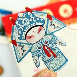 7Pcs Traditional Chinese Beijing Opera Characteristics Bookmarks ...