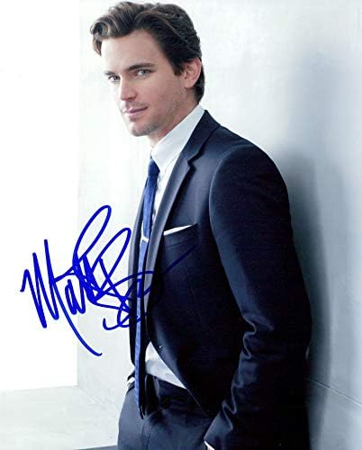 Matt Bomer signed 8x10 photo at Amazon's Entertainment Collectibles Store