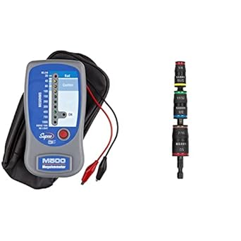 Supco M500 Insulation Tester/Electronic Megohmmeter with Soft Carrying ...