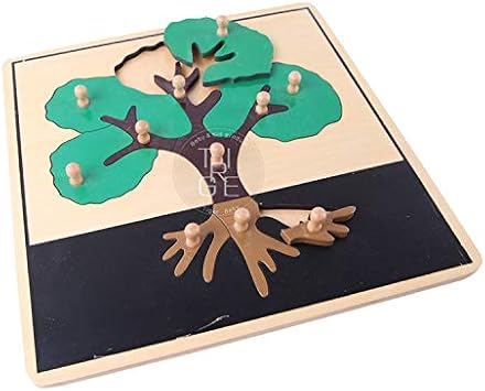 Amazon.com: Tree Puzzle - Montessori Puzzle Early Montessori Toys for 3 ...