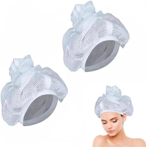 Amazon.com : Generic Net Plopping Cap for Drying Curly Hair, Adjustable ...