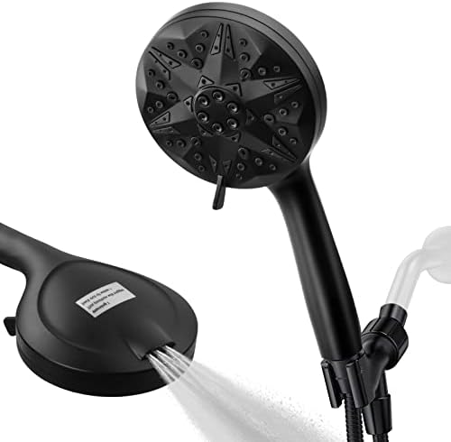 High Pressure Shower Head - Anti-Clogging Nozzles,8-Mode Handheld ...