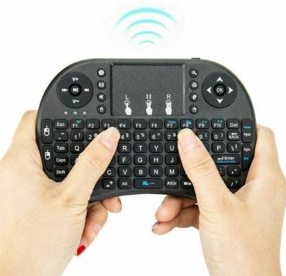 Mini Wireless Keyboard Battery Operated Keyboard Rechargable and ...