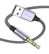 Amazon.com: MOSWAG USB to RCA Audio Cable, USB 2.0 Male to 2 RCA Male ...
