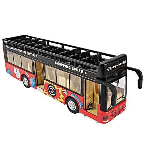Ugam Creation Kid's Metal Die-Cast Luxury Pull Back Double Decker ...