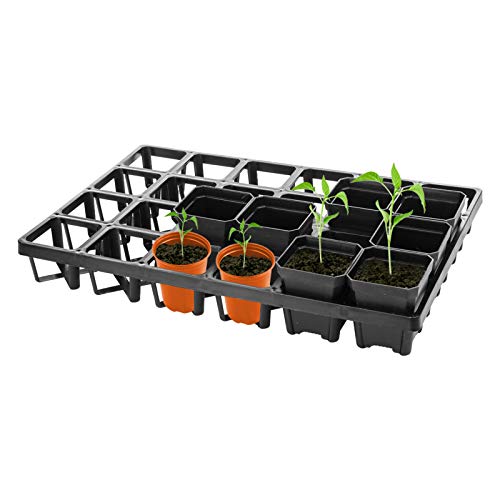 Snapklik.com : IGGRO 2 Pack Seed Starting Tray For Nursery Pots, 24 ...