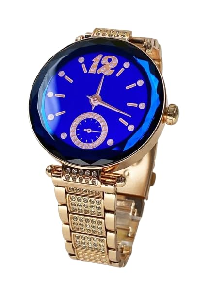 ACCESSORIES HUB Stylish Smart Watch for Women with Stone Studded Bezel ...