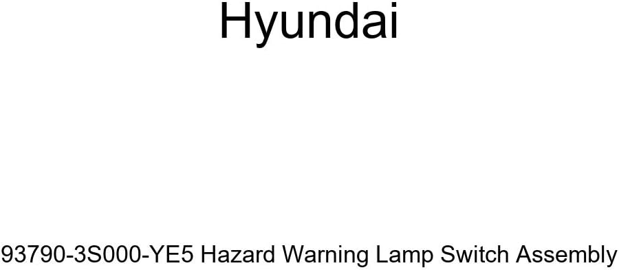 Amazon.com: Genuine Hyundai 93790-3S000-YE5 Hazard Warning Lamp Switch ...