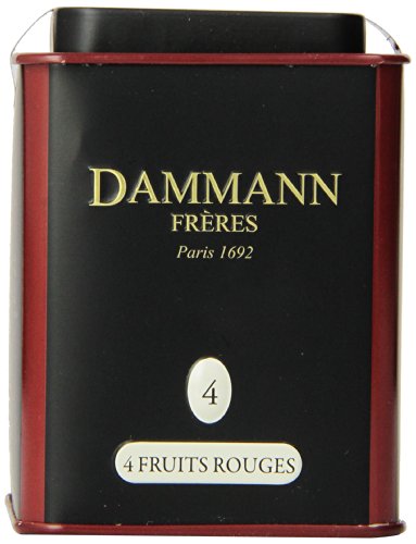 Dammann Freres Loose Leaf, Quatre Fruits Rouges, Premium Gourmet French ...