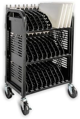 Amazon.com: Metateel 30-Unit Mobile Charging Cart-Open Charging Station ...