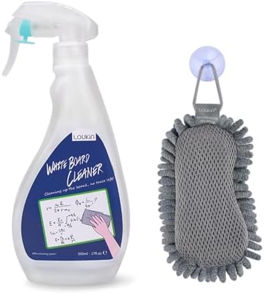 Amazon.com: loukin Non-Toxic Whiteboard Cleaner, 8.5 fl oz Dry Erase ...