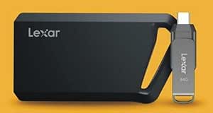 Lexar High-Performance 1TB NVMe Portable SSD and 64GB : Buy Online at Best Price in KSA - Souq ...