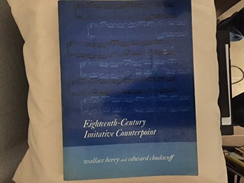 18th Century Imitative Counterpoint:Music for Analysis: Wallace Berry ...