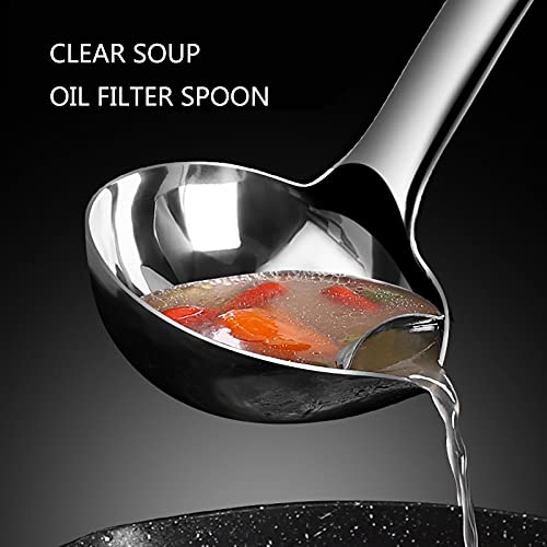 Snapklik.com : Sugarchef Fat Separator Ladle Oil Filter Strainer Spoon ...