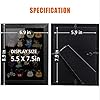 Amazon.com - Enamel Pin Display Frame, 7x9 Shadow Box for Wall and ...