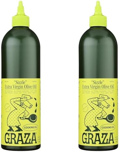 Amazon.com : Graza "Sizzle" Extra Virgin Olive Oil. Peak Harvest ...