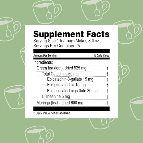 Snapklik.com : Hyleys Moringa Oleifera And Green Tea Mango Flavor - 25 ...