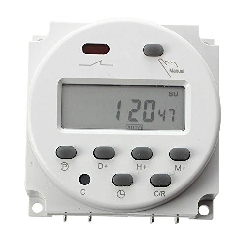 WHIZZO 1X(New LCD Digital Control Power Programmable Timer DC 12V 16A ...