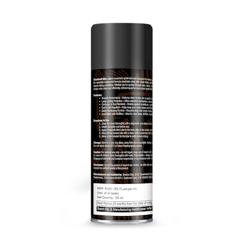 Bike Chain Lube Spray | Anti-Rust Lubricant for Chains Cables ...