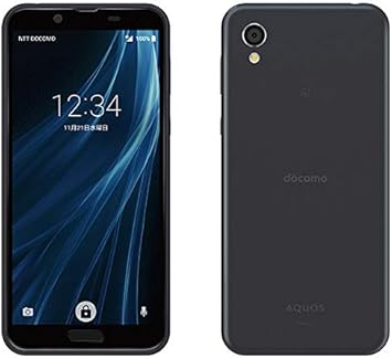 Amazon | docomo AQUOS sense2 SH-01L Nuance Black 白ロム | シャープ(SHARP) | スマートフォン本体