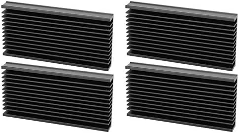 OPPWONG Aluminum Heat Sink Chip Cooling Fin Compact Structure 2 X 0.5 X ...