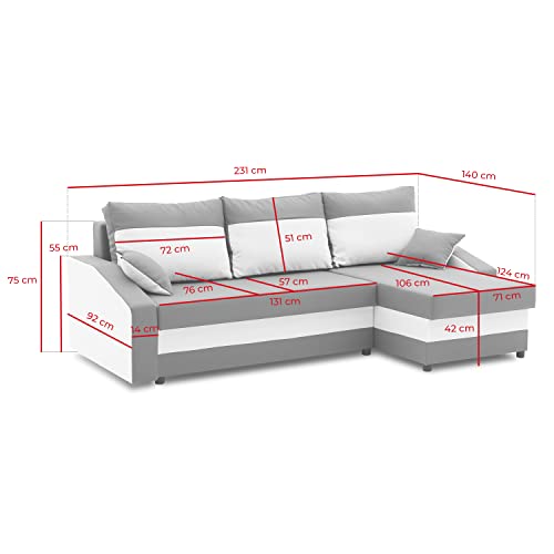 Welnova Ecksofa – Die 15 besten Produkte im Vergleich - Hausbauberater ...