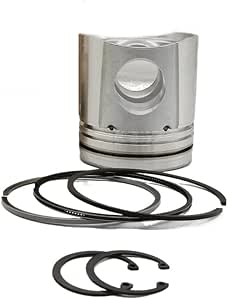 Amazon.com: PISTON & Piston Rings Sets STD BLKPRO OEM Replacement For ...