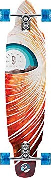 Sector 9 Drop-Thru Horizon Red Complete Downhill Longboard Skateboard ...