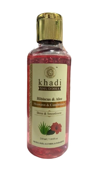 Buy Khadi Shuddha Hibiscuss Aloe Shampoo & Conditioner Online at Low ...