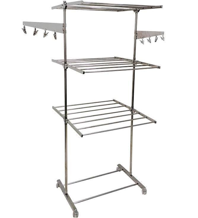 Drying Rack kapde sukane ka Stand : Amazon.in: Home & Kitchen