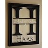 Amazon.com: MRC Wood Products Personalized Acrylic Family Name Sign ...