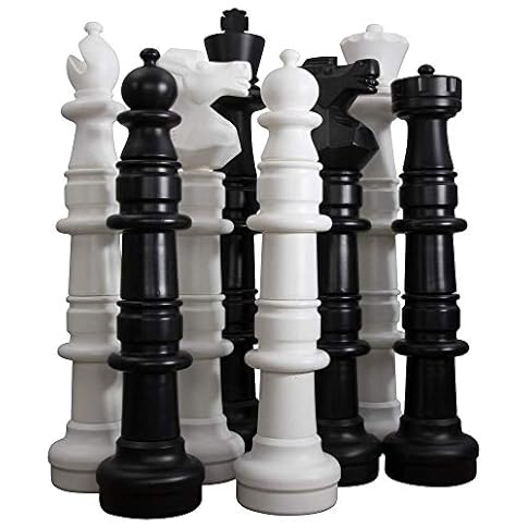 Giant Oversized Premium Chess Set - with 49" tall king, and hard ...