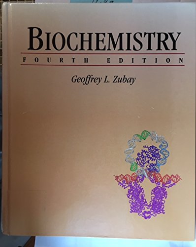 Biochemistry: Geoffrey Zubay: 9780697219008: Amazon.com: Books