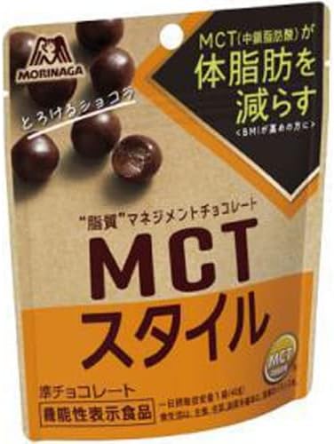 Amazon.co.jp: 森永製菓 MCTスタイル とろけるショコラ 40g×8入 : 食品・飲料・お酒
