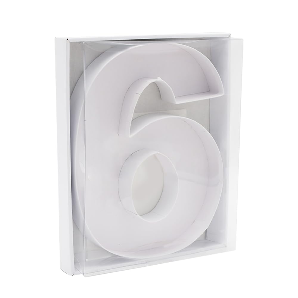 Amazon.com: SHENGHE 12" Fillable Cardboard Number Charcuterie Gift ...