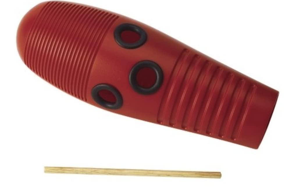 Amazon.com: Tycoon Percussion Red Plastic Guiro : Musical Instruments