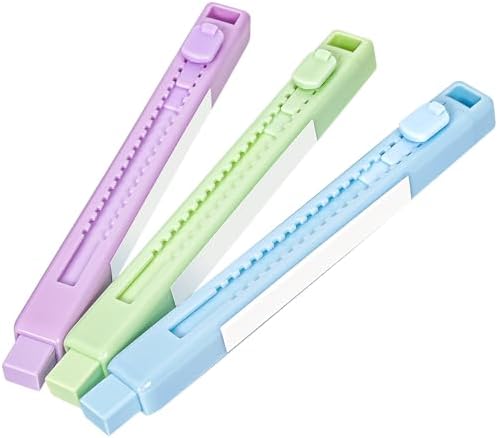 Amazon.com : Retractable Mechanical Eraser Pen - Pencil Eraser for ...