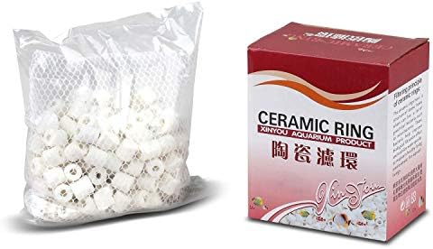 Venus Aqua Ceramic Bio Rings for Aquarium | 500g Xinyou Bio Filter ...