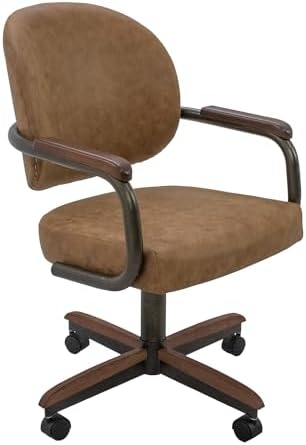 Amazon.com - Chromcraft Douglas Casual Dining Chairs Classic Swivel ...