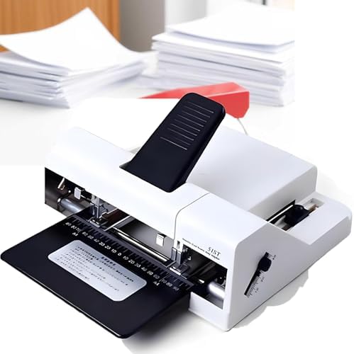 FLNOZAMZ Electric double-headed stapler, A5/A4/A3 office stapler, heavy ...