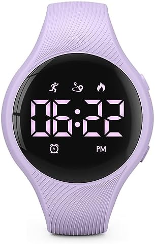 Amazon.com: Focwony Digital Waterproof Pedometer Watch, Fitness Tracker ...
