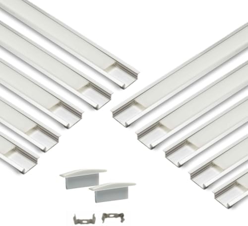 Buy Abaj Lighting (18x6mm) LED Strip Lights 1Meter Aluminium ...