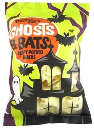 Amazon.com: Trader Joe's Ghosts and Bats Crispy Potato Crisps Snack 5oz