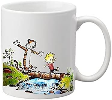 Giftme Calvin and Hobbes DK Birthday, Christmas Coffee Tea Mug Unique ...