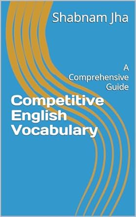 Amazon.com: Competitive English Vocabulary : A Comprehensive Guide ...