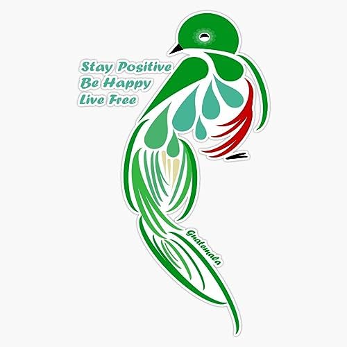 Amazon.com - Live Free - Quetzal Bird Sticker Vinyl Waterproof Sticker ...