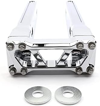 Amazon.com: TIGERSGATE Chrome 8 Inch Tall Straight Risers For 1.25 ...