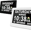 Amazon.com: 【2025 New】Digital Clock with Voice-Talking Date and Week ...