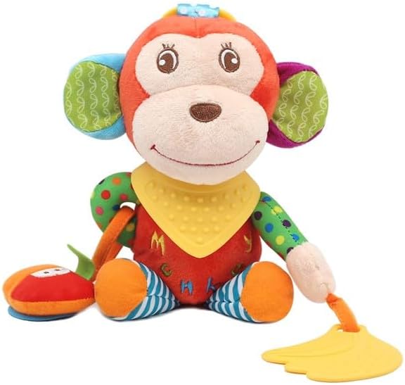 Buy Navy Zone Baby Imported Animal Soft Rattle Toys, Hanging Stroller ...